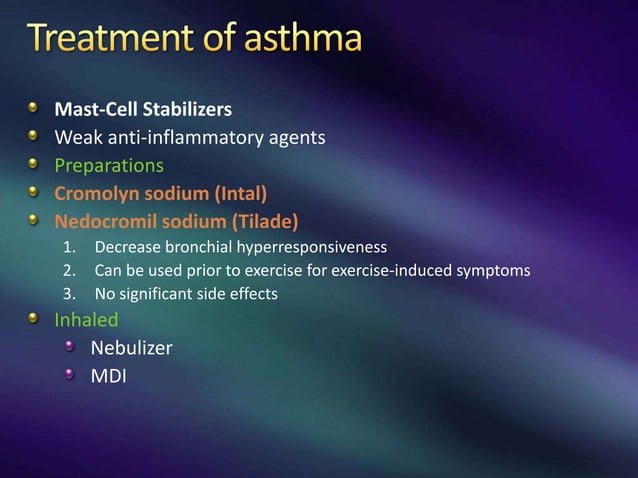 Asthma & allergic rhinitis | PPTX