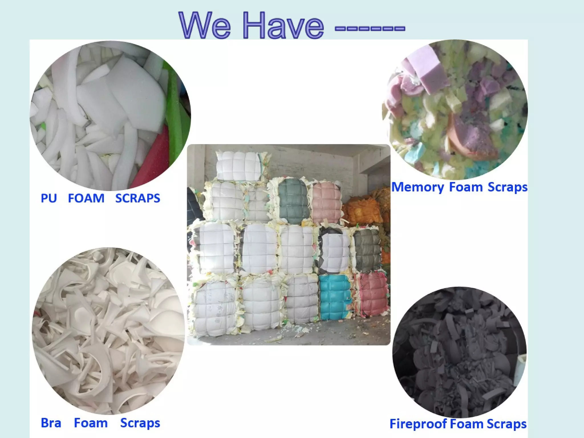 Rebounded Foam Material | PPT