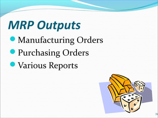 Material Requirement Planning (MRP) | PPT