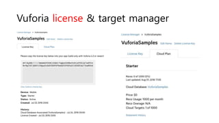 AR tool - Vuforia | PPT
