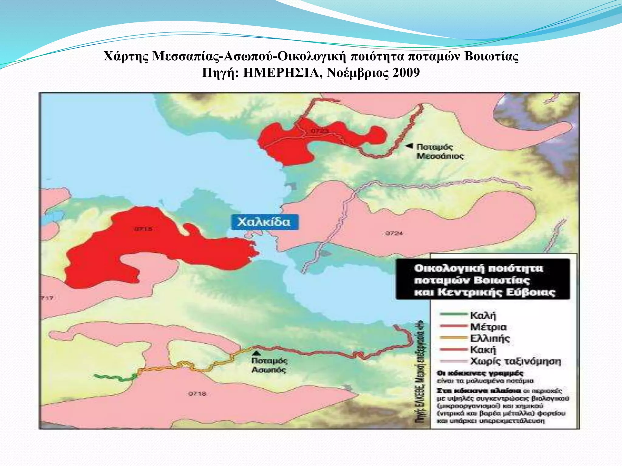 Ρύπανση υδάτων στη λεκάνη του Ασωπού | PPT