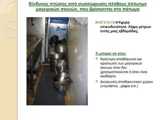 επαγγελματική εκτίμηση κινδύνου σε εστιατόριο | PPT