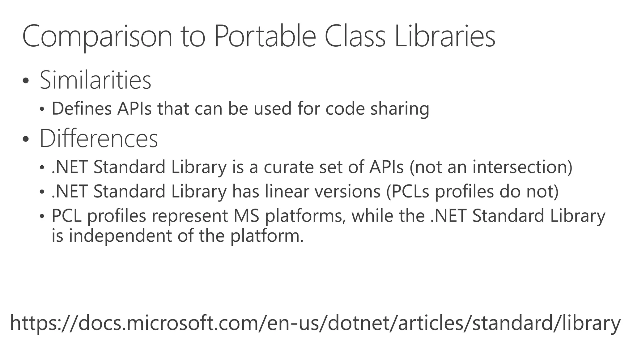 .Net Standard Libraries and Xamarin | PPTX