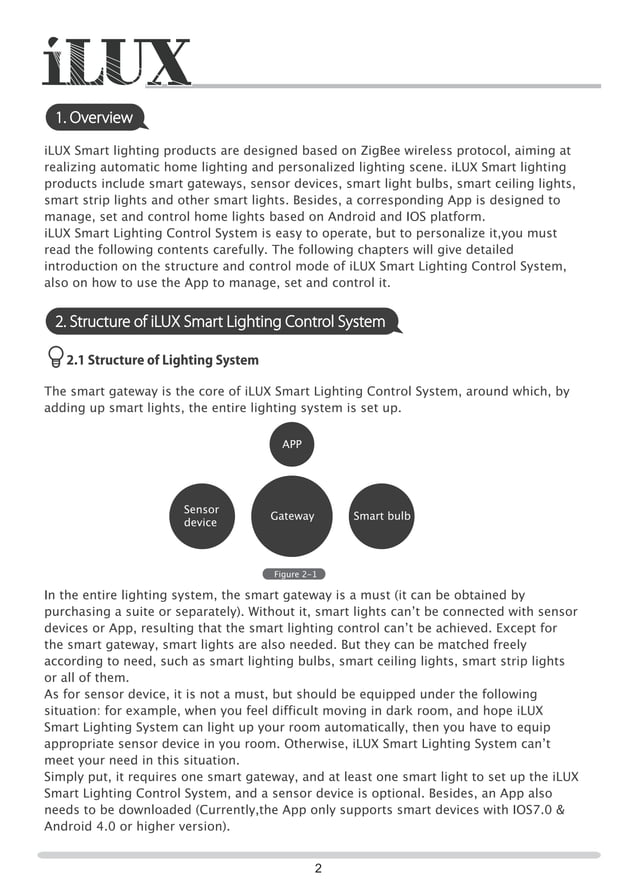 LE Smart Lighting Control System User Guide | PDF