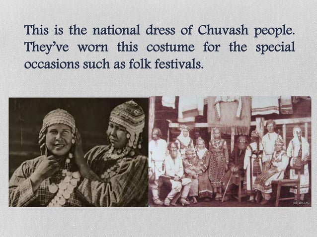 Traditional Chuvash Costume by Yelena Druzhinina | PPT