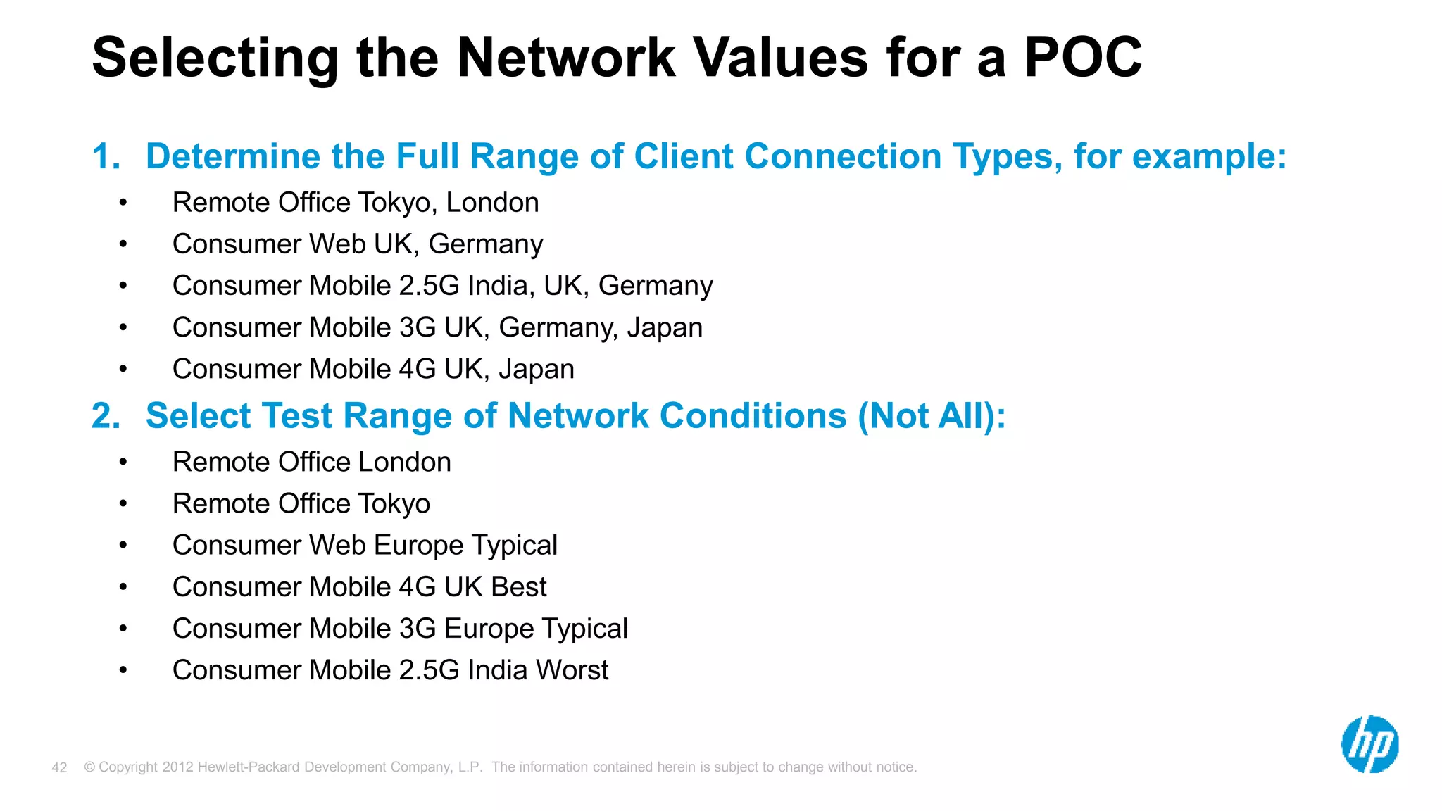 HPE | Network Virtualization | POC | PPTX