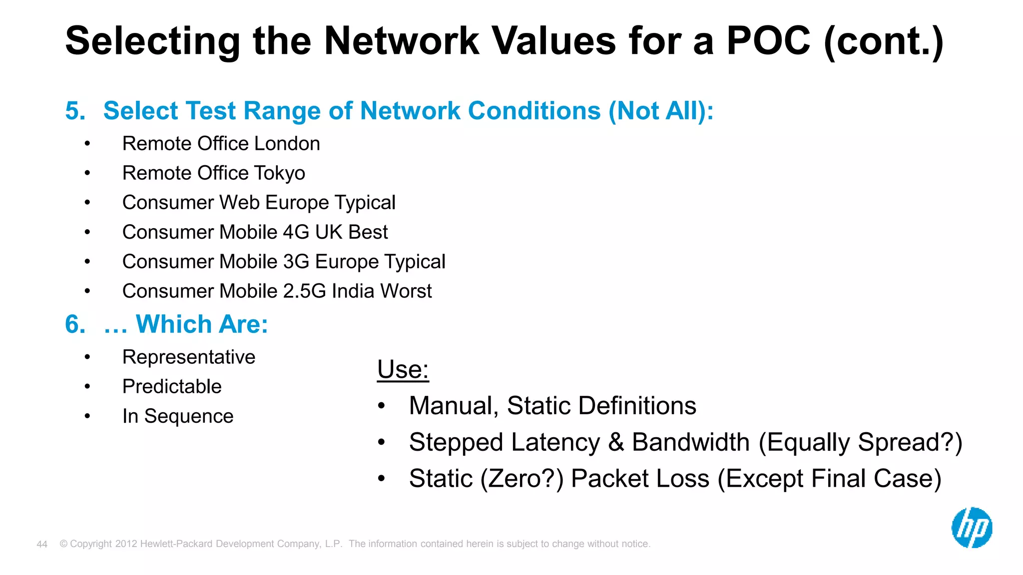 HPE | Network Virtualization | POC | PPTX