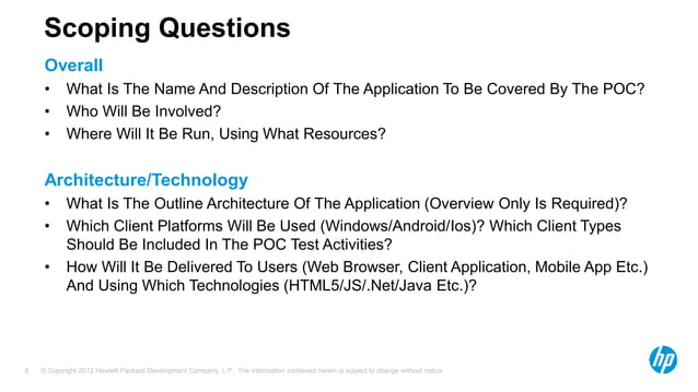 HPE | Network Virtualization | POC | PPT