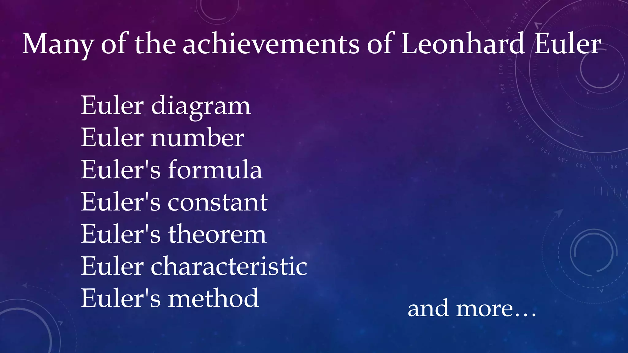 Leonhard Euler | PPTX