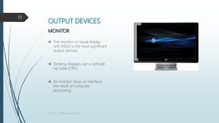 PERIPHERAL DEVICES | PPTX | Computer Peripherals | Computing