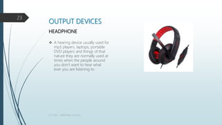 PERIPHERAL DEVICES | PPTX