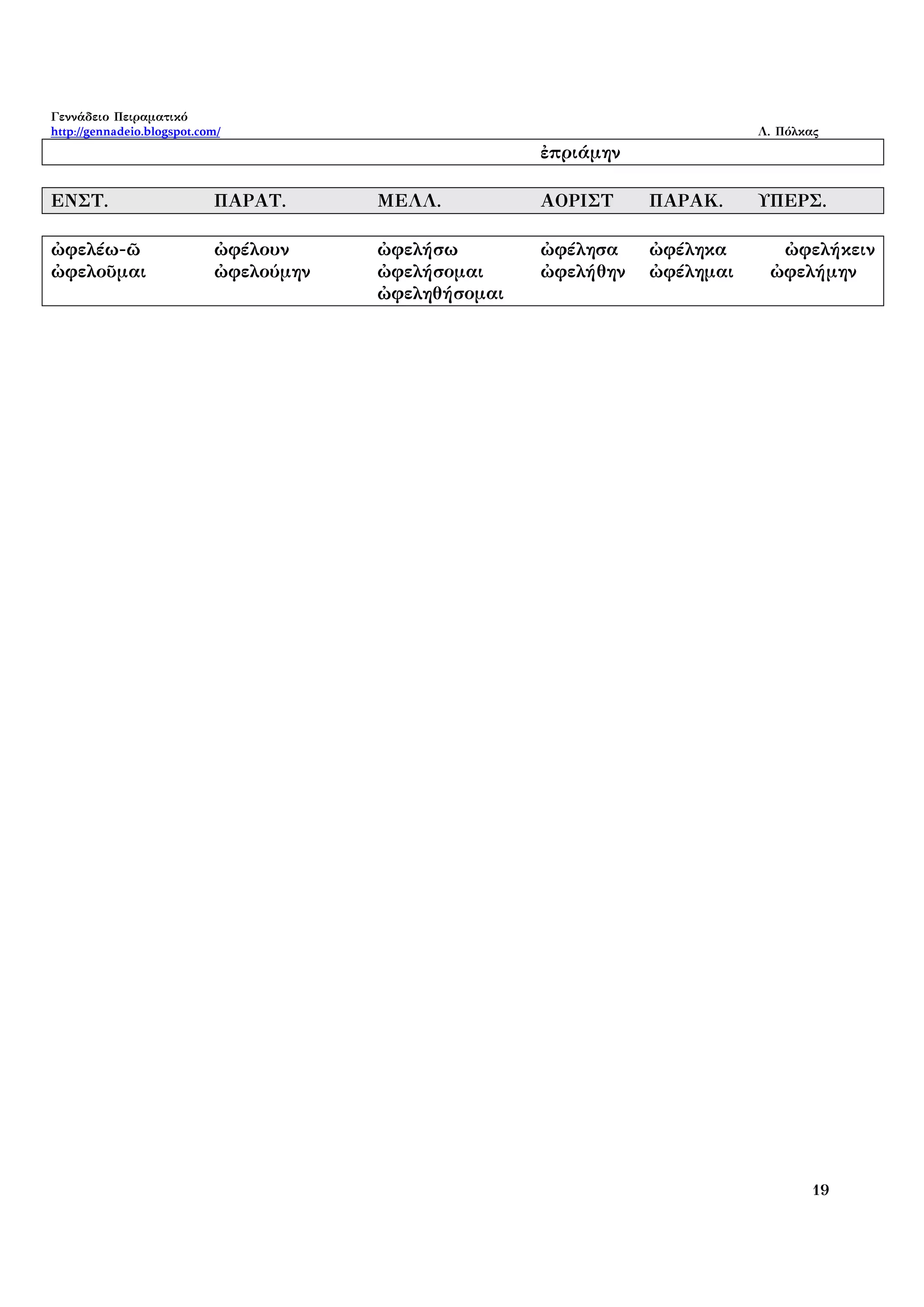 αρχικοι χρονοι αρχαιας ελληνικης | PDF