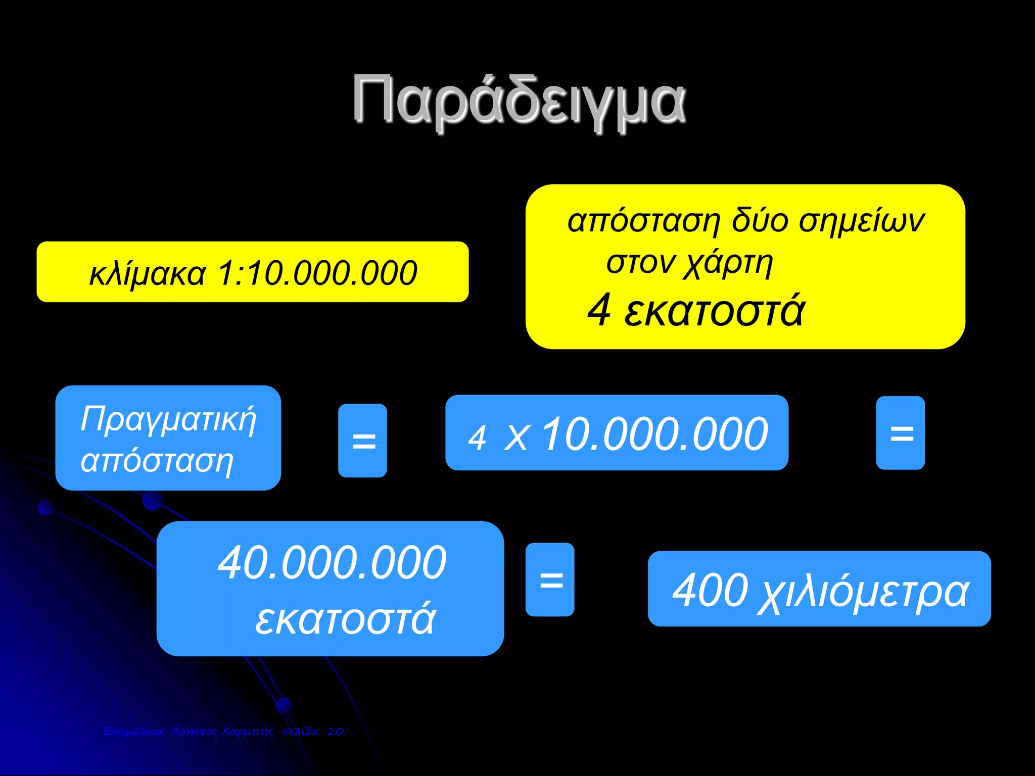 Γεωγραφία Ε΄.1.3. ΄΄Η ταυτότητα του χάρτη: κλίμακα΄΄ | PDF