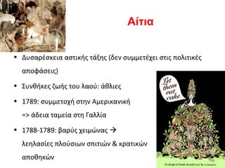 Η γαλλική επανάσταση | PPT