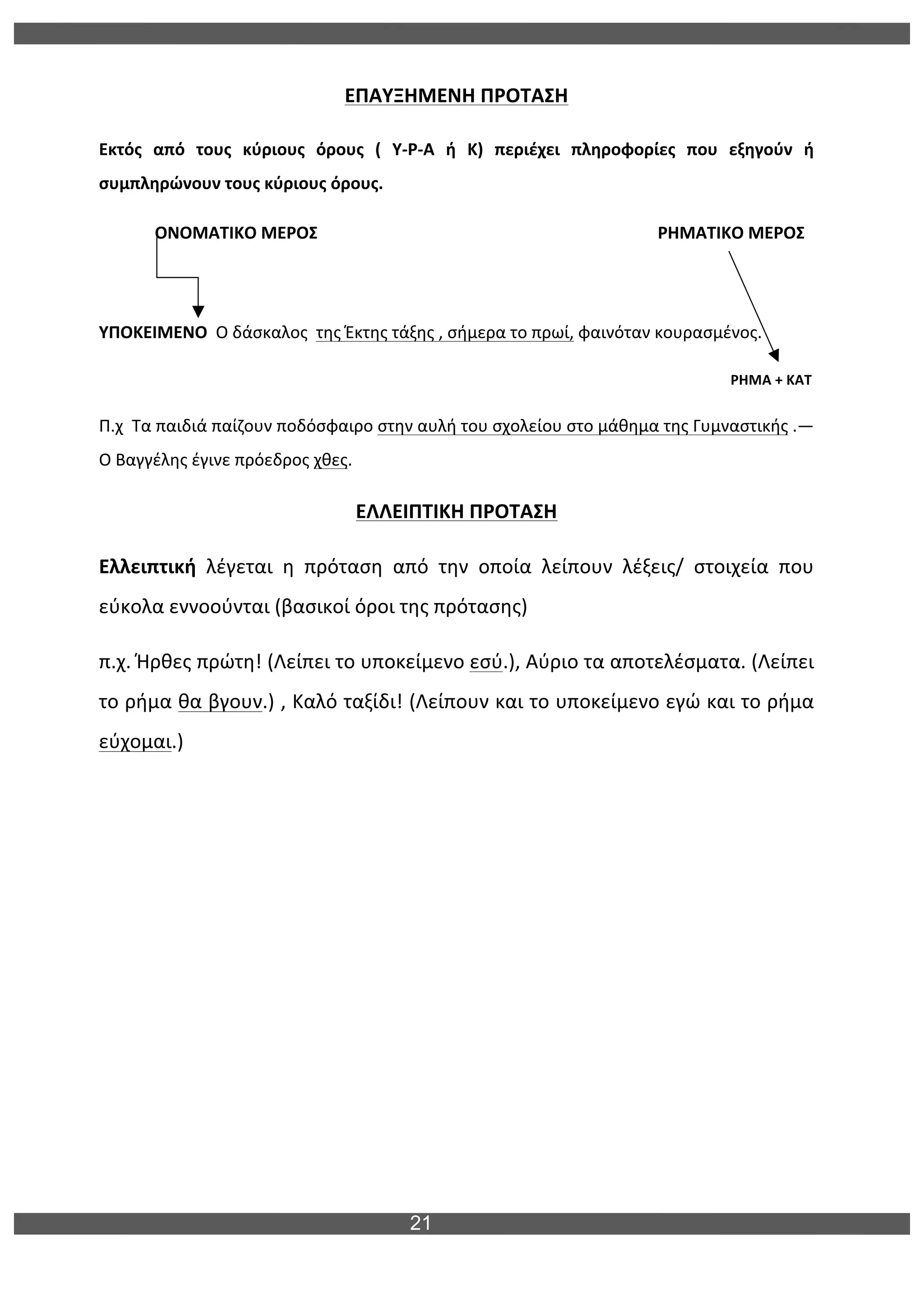 γλώσσα στ΄ δημοτικού α΄τεύχος | PDF