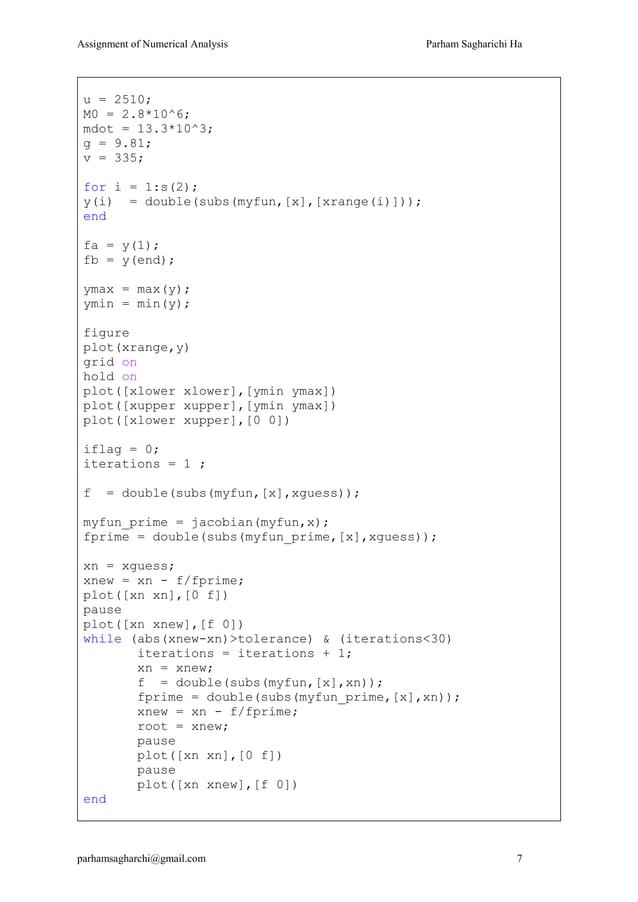 Numerical Methods With Matlab Bisection Mueller S Newton Raphson False Point X G X Pdf