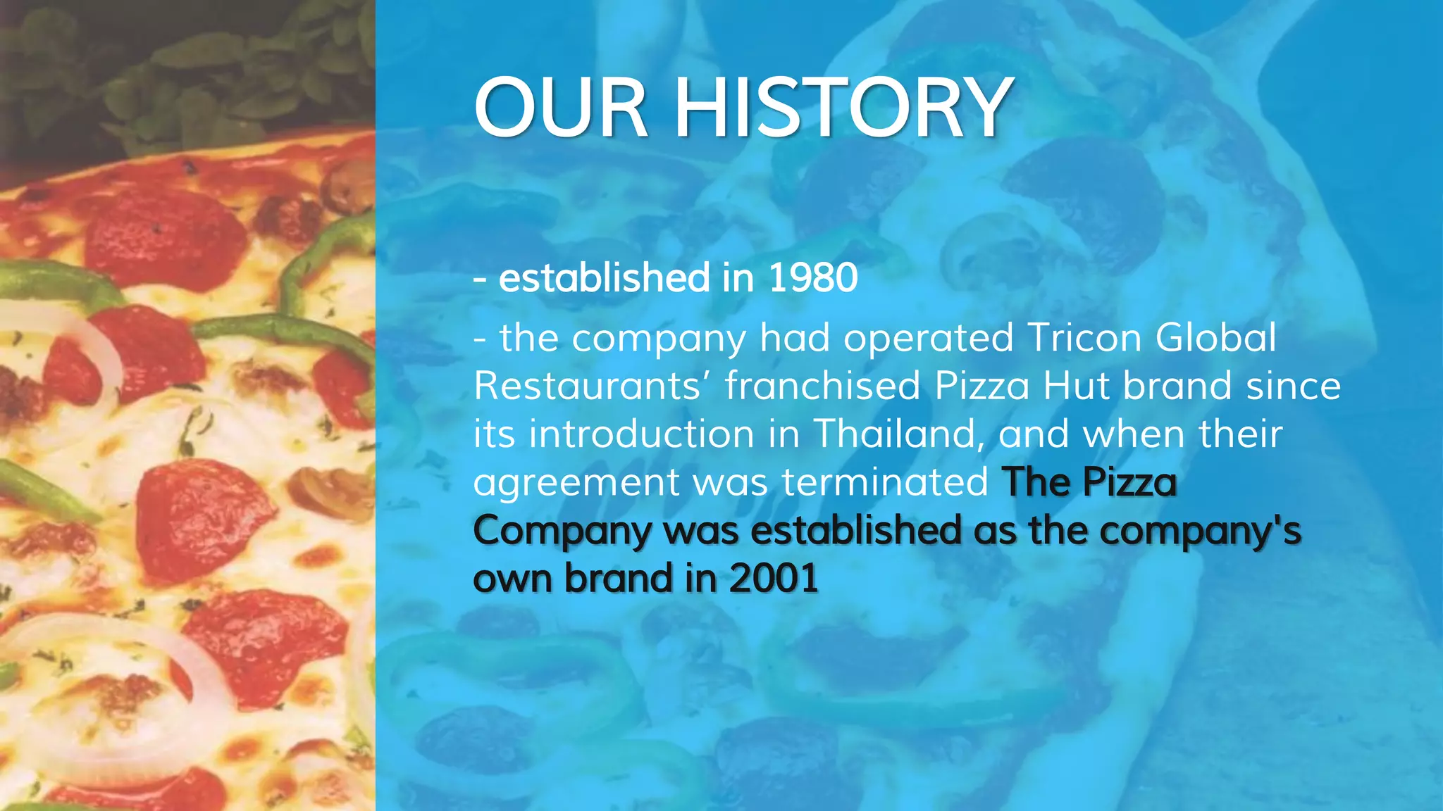 the pizza company | PPTX