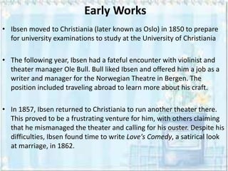 Henrik Ibsen | PPTX