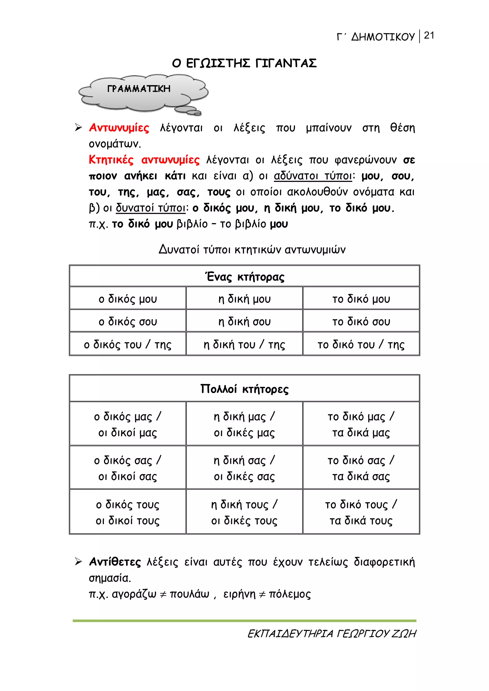 γ΄ δημοτικού γλώσσα β΄ τεύχος | PDF