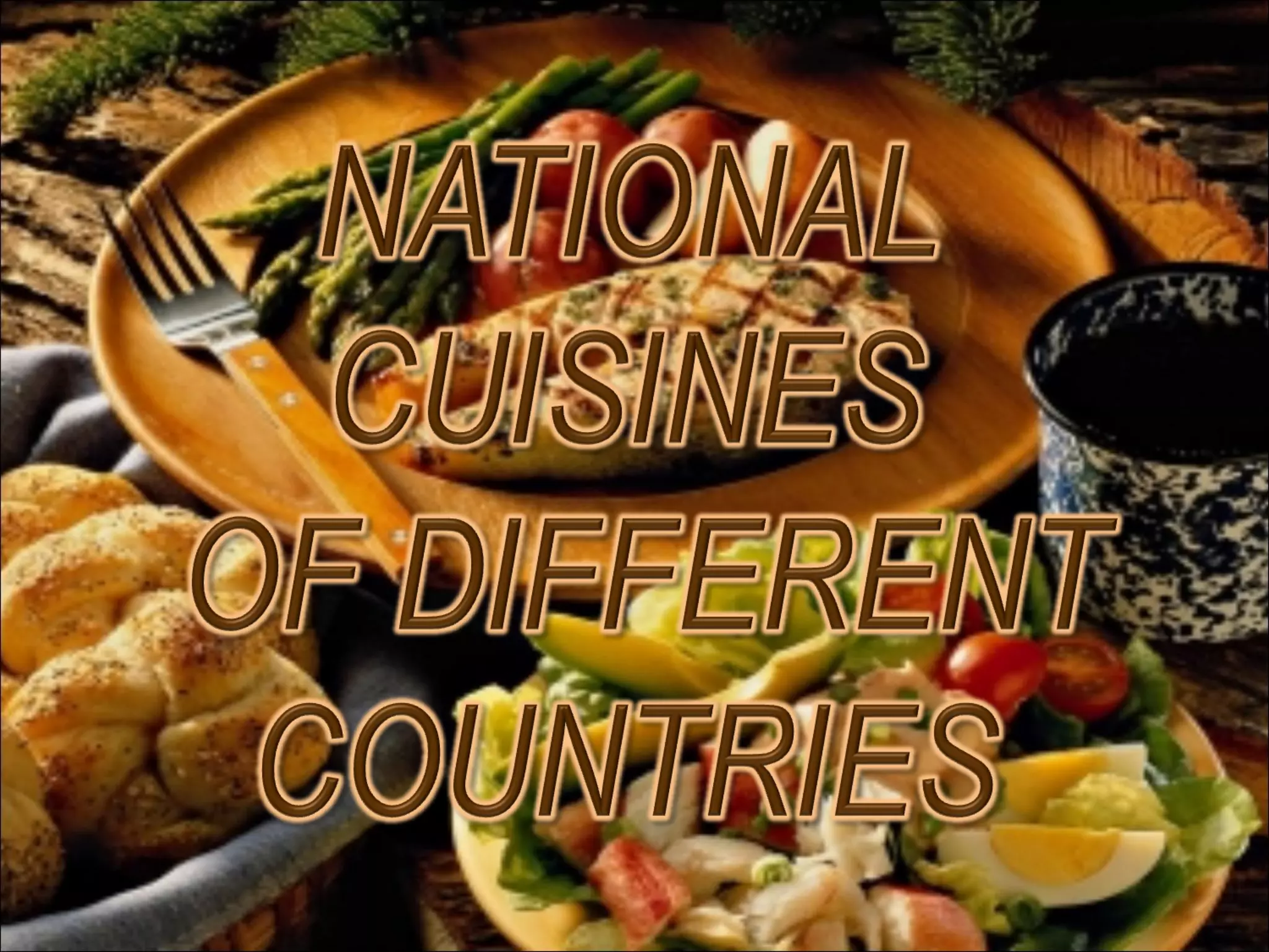 презентация National cuisines of different countries | PPT
