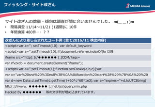 クラック・サイト改ざんが発覚！被害の実例・事後対処は？ | PPT