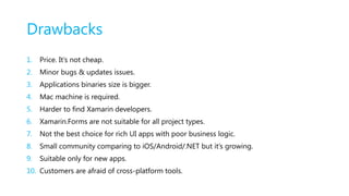 Александр Краковецкий "Xamarin.vNext: жизнь после Microsoft" | PPT