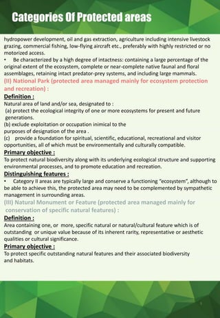 Environmental Management of Protected Areas (EMPA) | PPTX