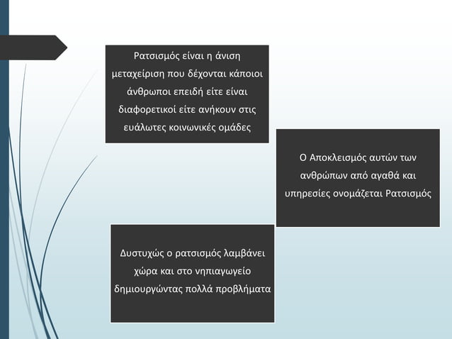Ρατσισμός στο Νηπιαγωγείο | PPTX