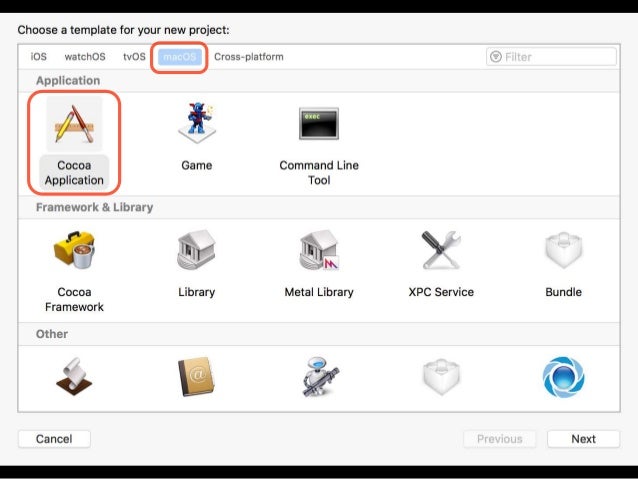 Macos Cocoaを始める 3312