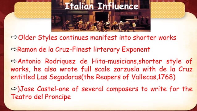 Lesson 1 Zarzuels(Sarswela) | PPTX | Classical Music | Music