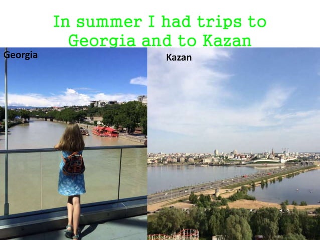 How i spent my summer | PPT