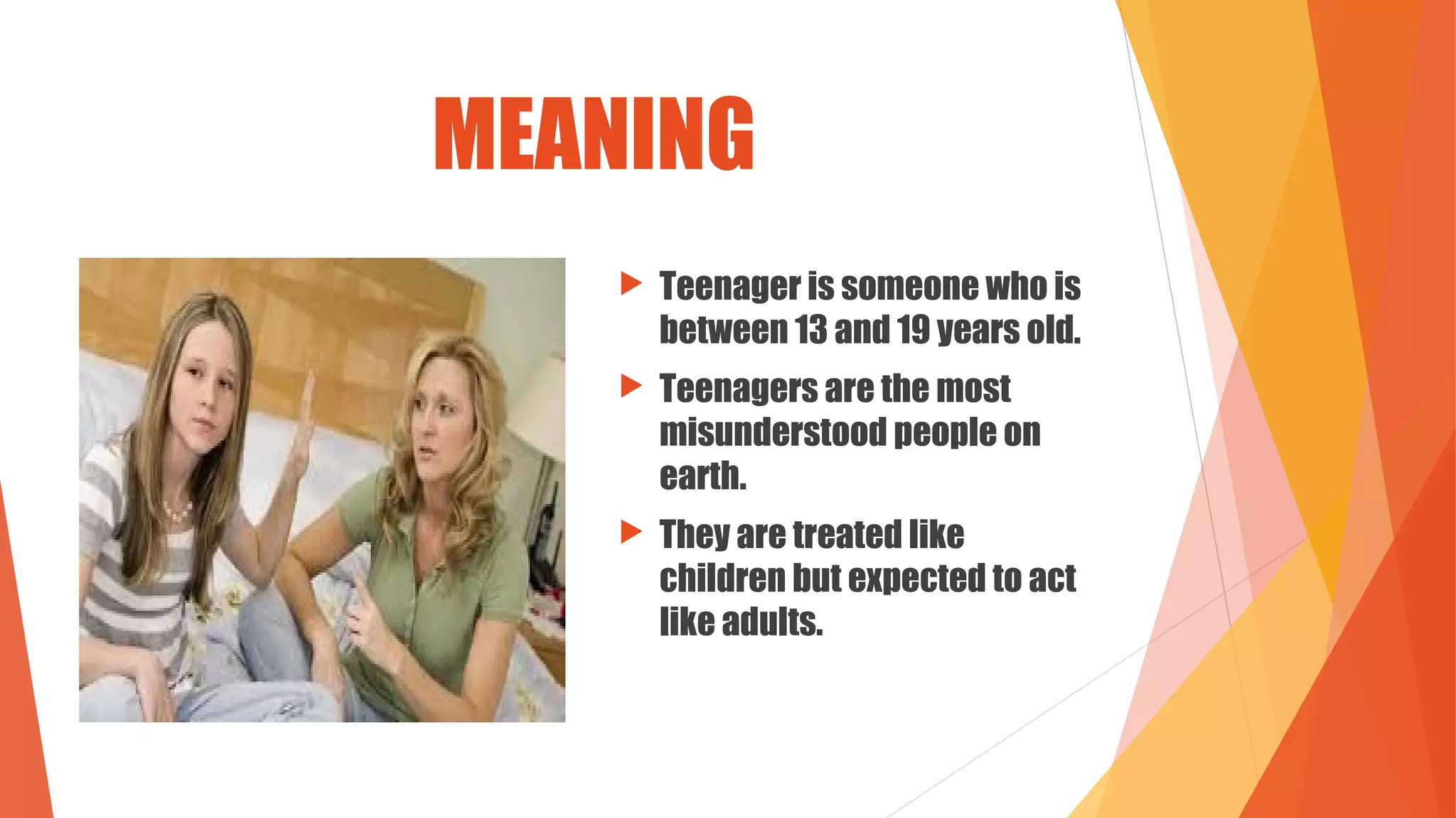 Teenager's World | PPT