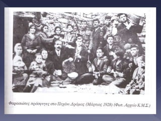 Πρόσφυγες Δράμας | PPT