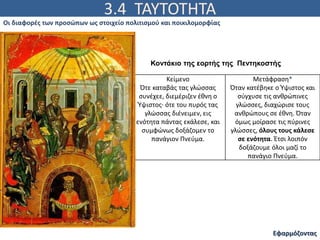 Θ.Ε.3.4 Ταυτότητα | PPTX