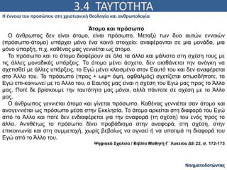 Θ.Ε.3.4 Ταυτότητα | PPTX