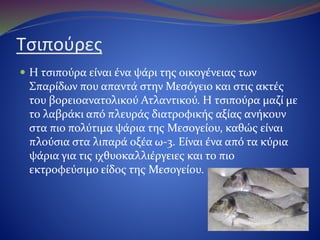 τα ψαρια διατροφικη αξια | PPTX