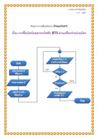 การเขียนผังงาน | DOCX