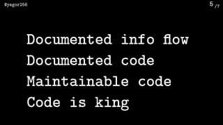 Егор Бугаенко. Избавляйтесь от экспертов! | PPT