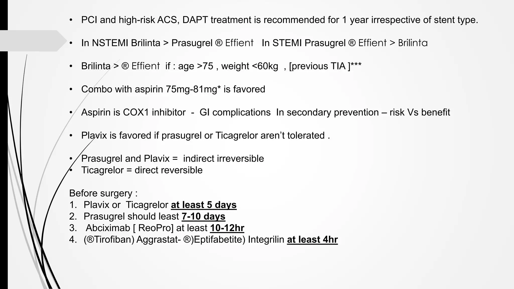anti platelet therapy and dual-therapy | PDF