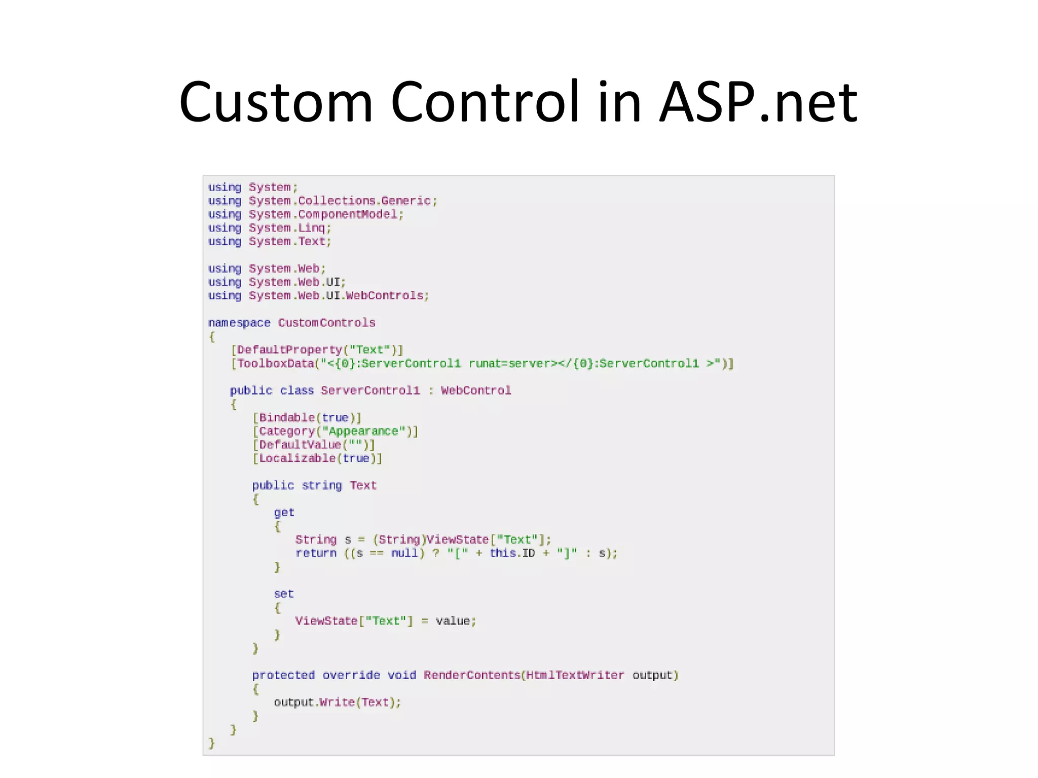 Custom Controls In Web Design And Html Internet