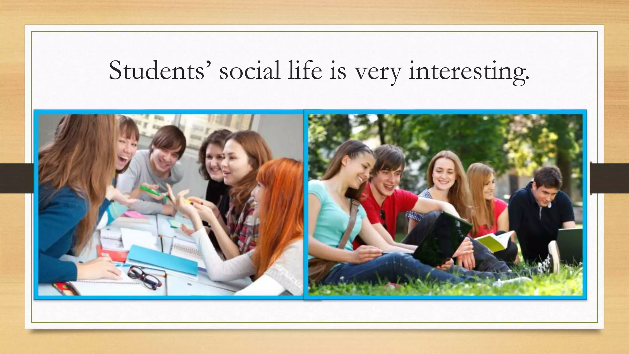 Student`s life | PPTX