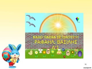 πασχαλινες ευχες | PPT