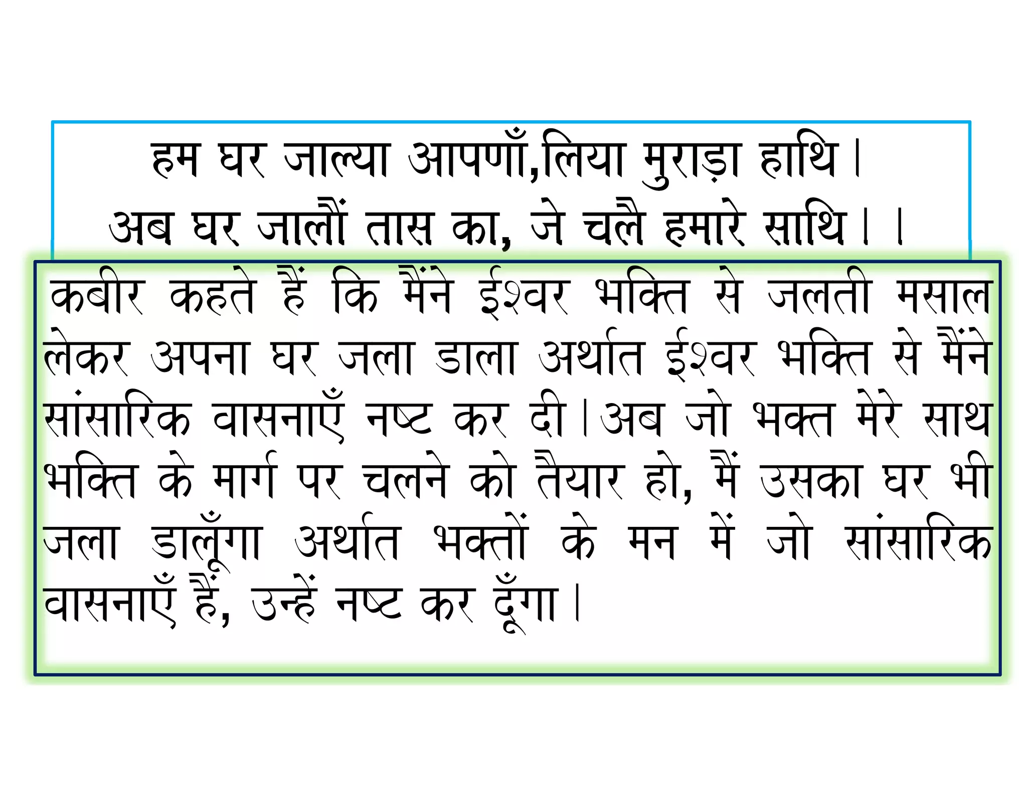 Kabeer ke Dohe for grade 10,PPT,कबीर के दोहे | PDF