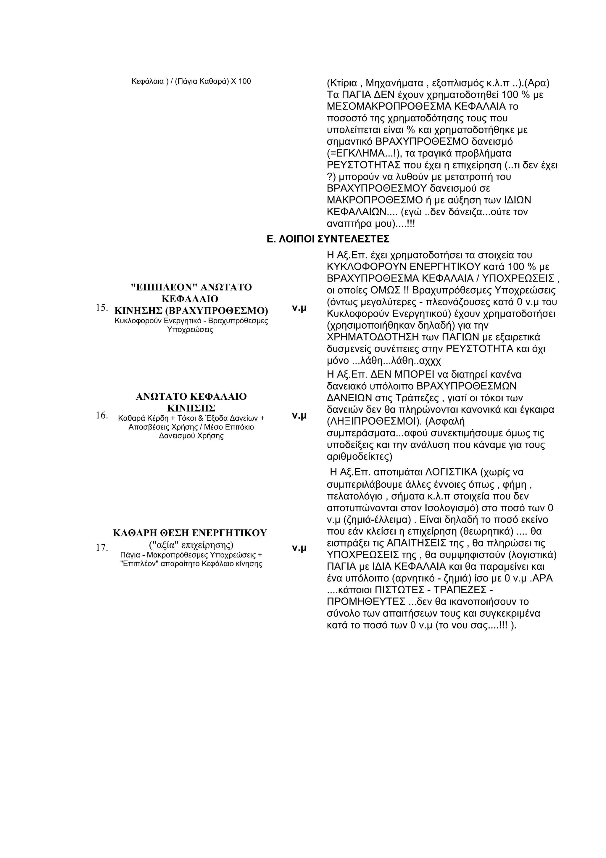 ΑΡΙΘΜΟΔΕΙΚΤΕΣ - ΕΝΝΟΙΑ | PDF