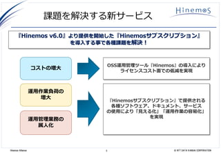 Hinemos ver.6.0 エンタープライズシステムの運用管理 | PPT