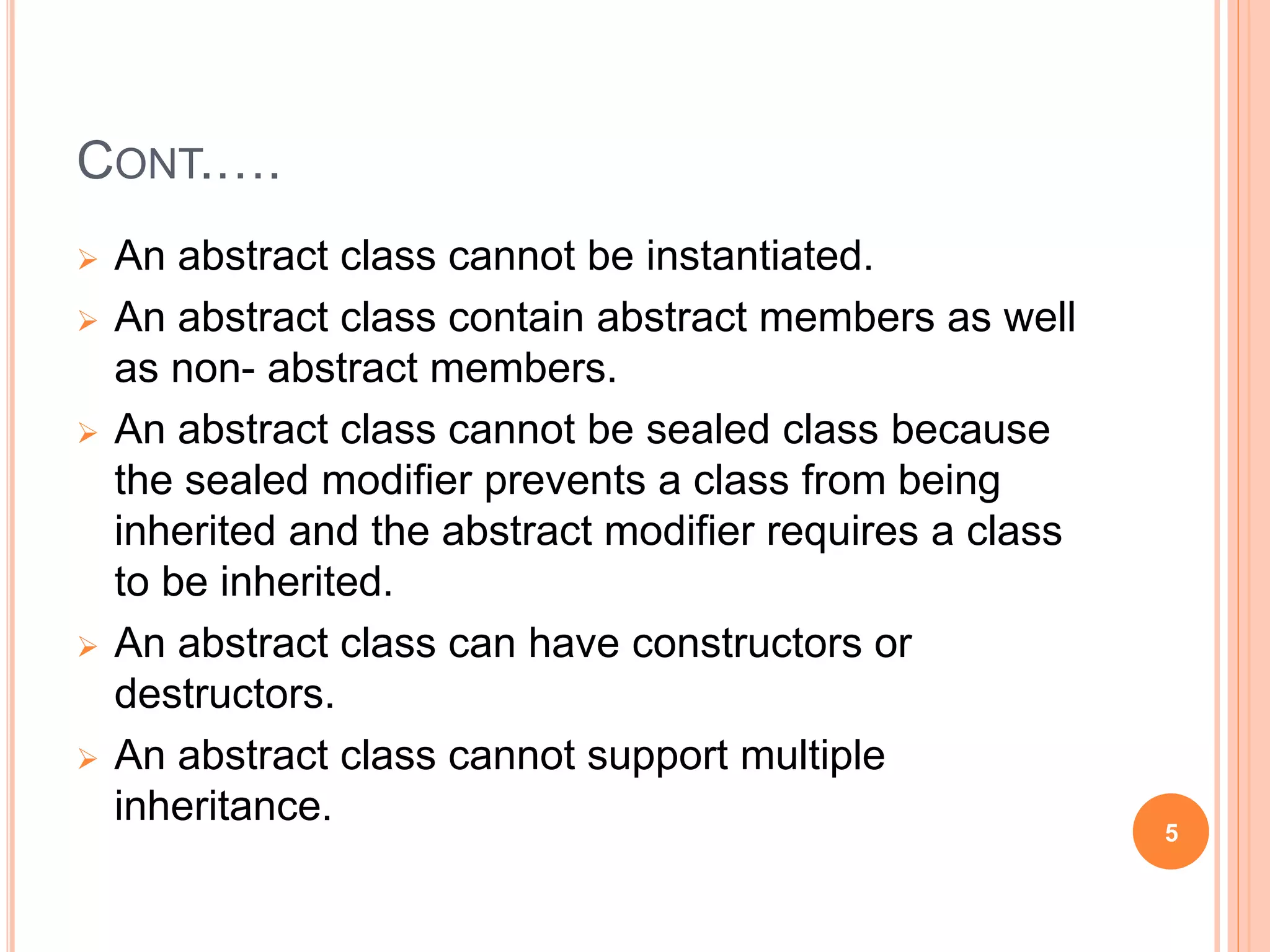 abstract class and interface.Net