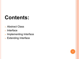 abstract class and interface.Net | Programming Languages | Computing