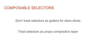Виталий Редько "React + Redux: performance & scalability" | PDF