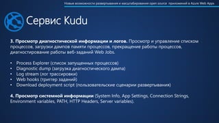 Новые возможности развертывания и масштабирования open source приложений в Azure Web Apps | PPTX ...