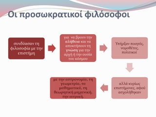 Προσωκρατικοί | PPT
